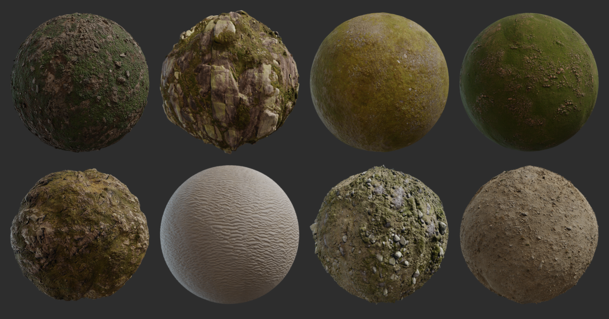 Textures: Aerial > Outdoor > Terrain • Poly Haven