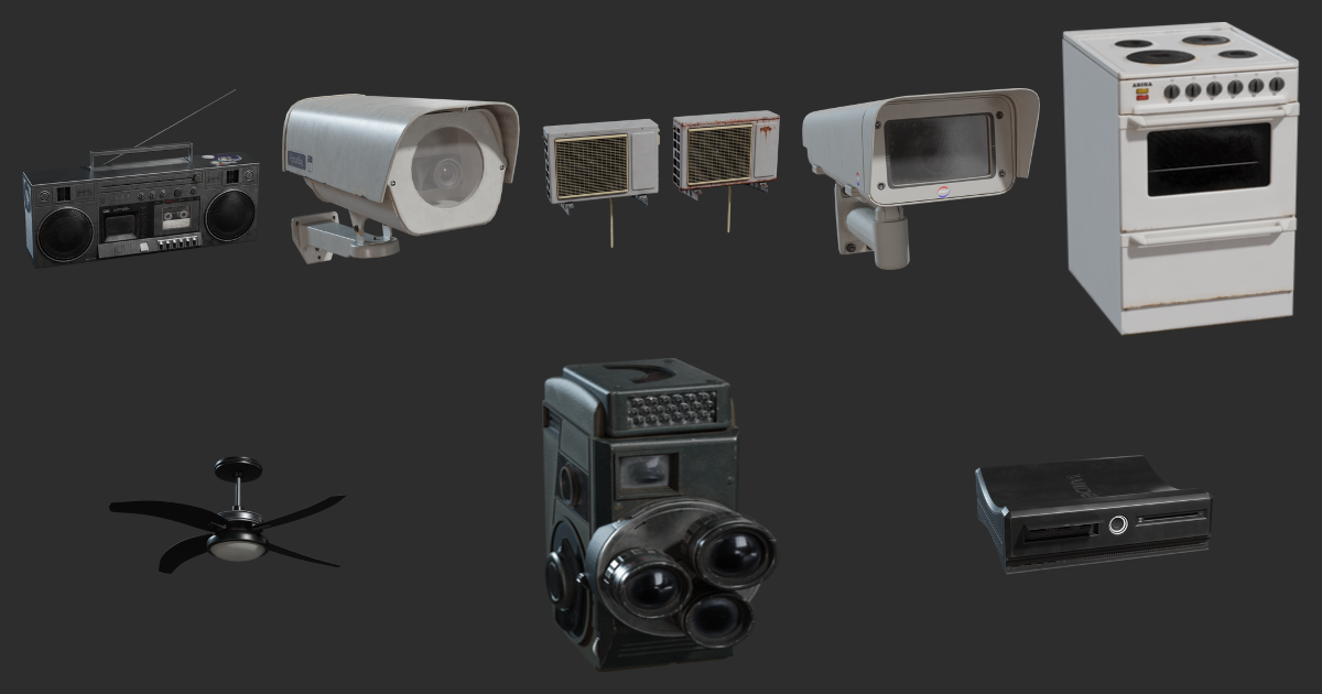 Models: Appliances > Electronics • Poly Haven