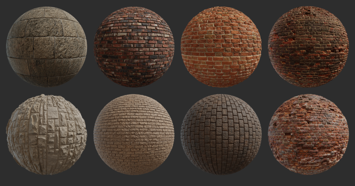Textures: Brick > Indoor > Man Made > Wall • Poly Haven