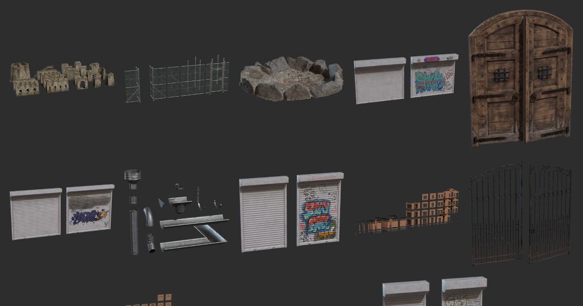 Models: Buildings • Poly Haven