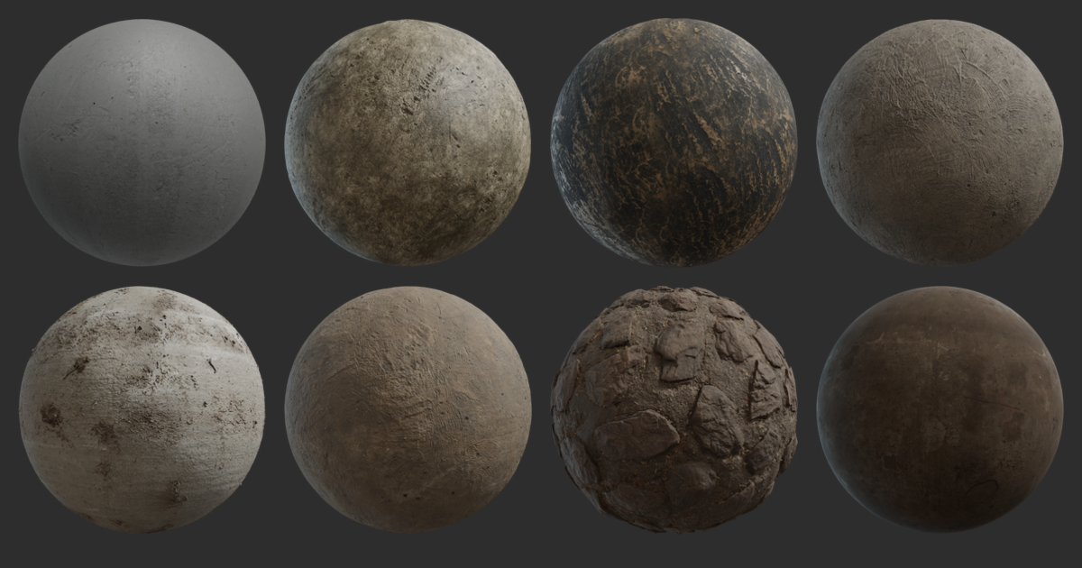 Textures: Floor > Concrete > Dirty > Man Made • Poly Haven