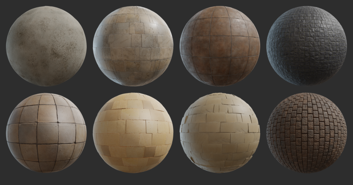 Textures: Floor > Indoor > Outdoor > Clean • Poly Haven