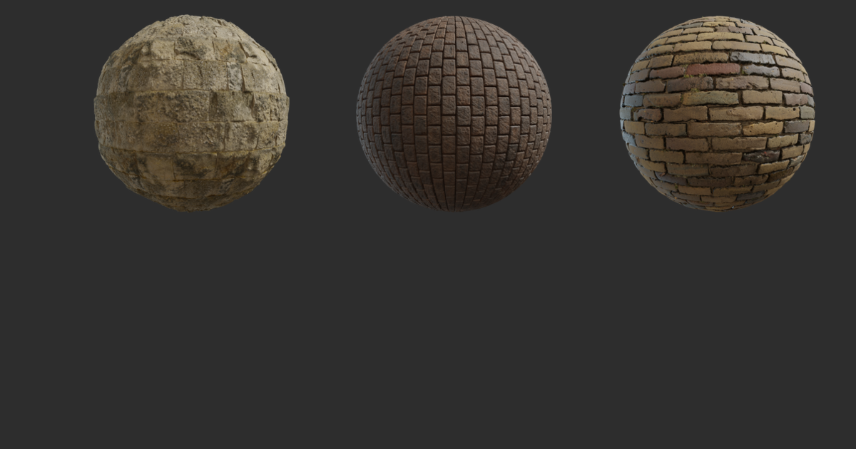 Textures: Floor > Man Made > Brick > Wall • Poly Haven
