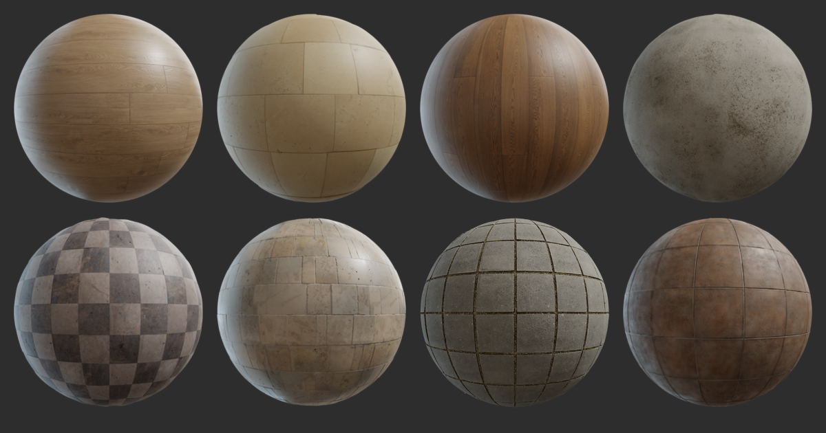 Textures: Floor > Man Made > Clean • Poly Haven