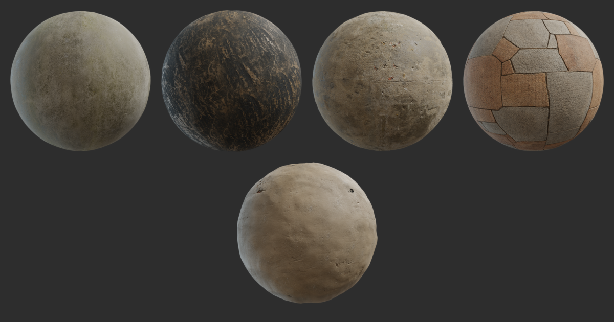 Textures: Floor > Man Made > Outdoor > Plaster • Poly Haven