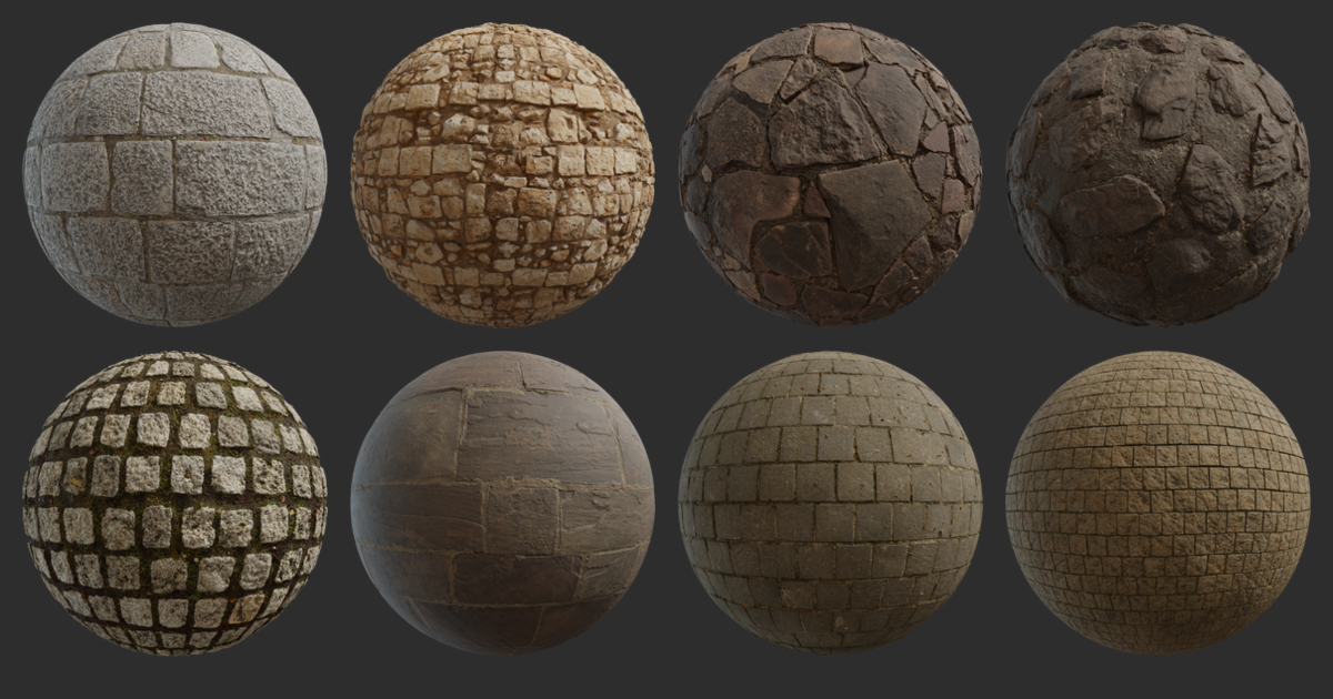 Textures: Floor > Man Made > Outdoor > Rock • Poly Haven