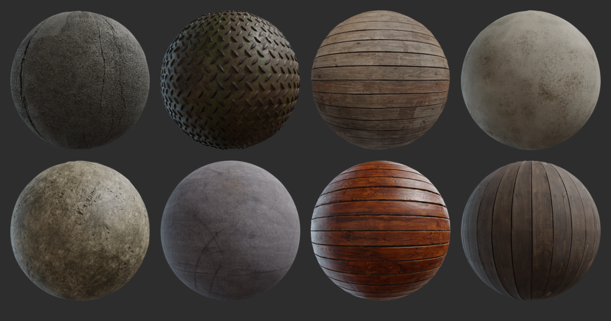 Textures: Floor > Man Made > Outdoor • Poly Haven