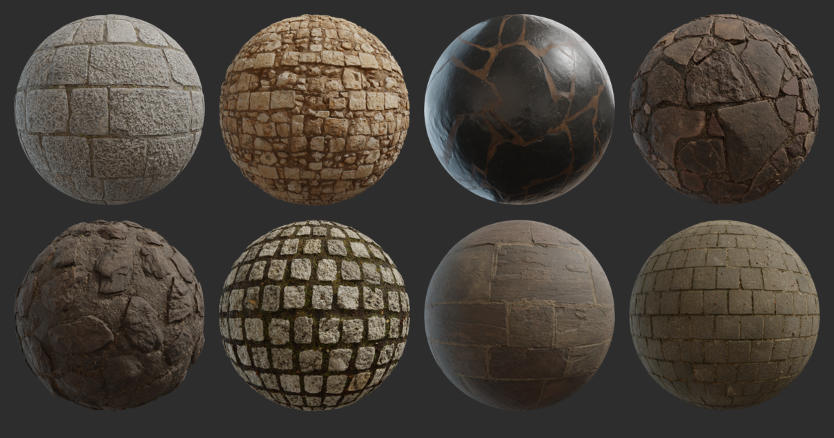 Textures: Floor > Man Made > Rock • Poly Haven