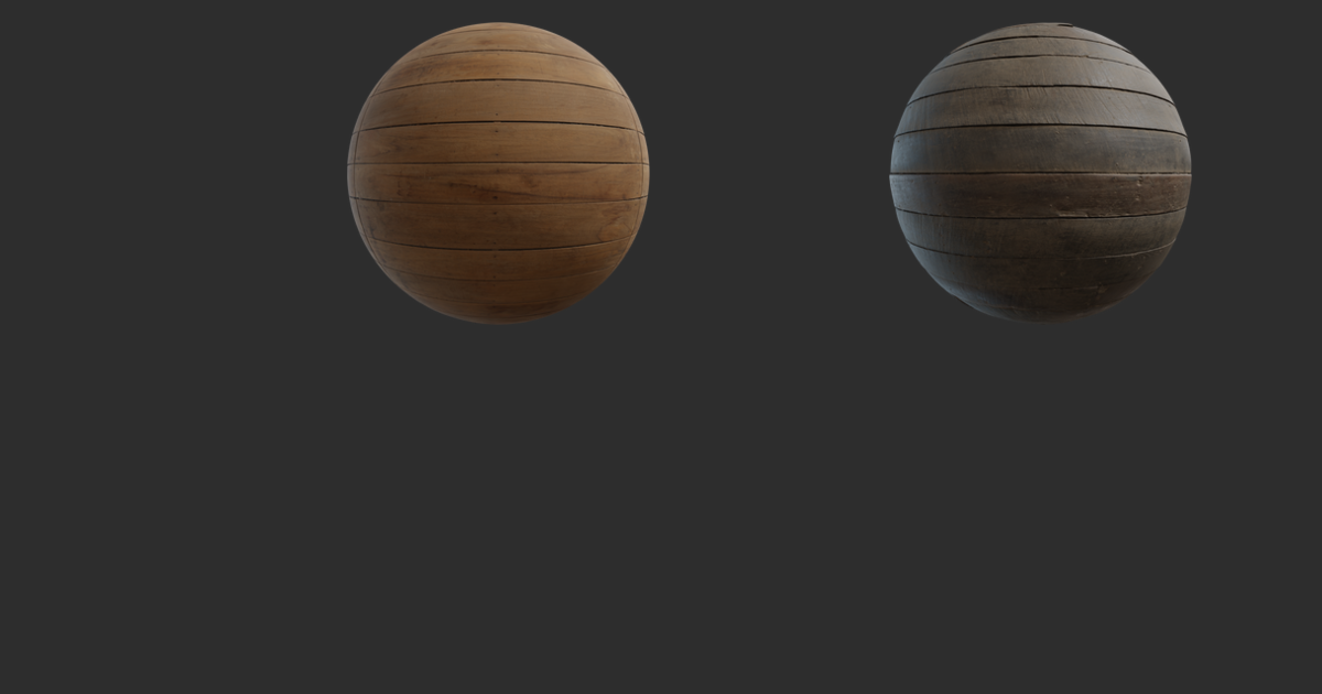 Textures: Floor > Man Made > Wood > Raw Wood • Poly Haven