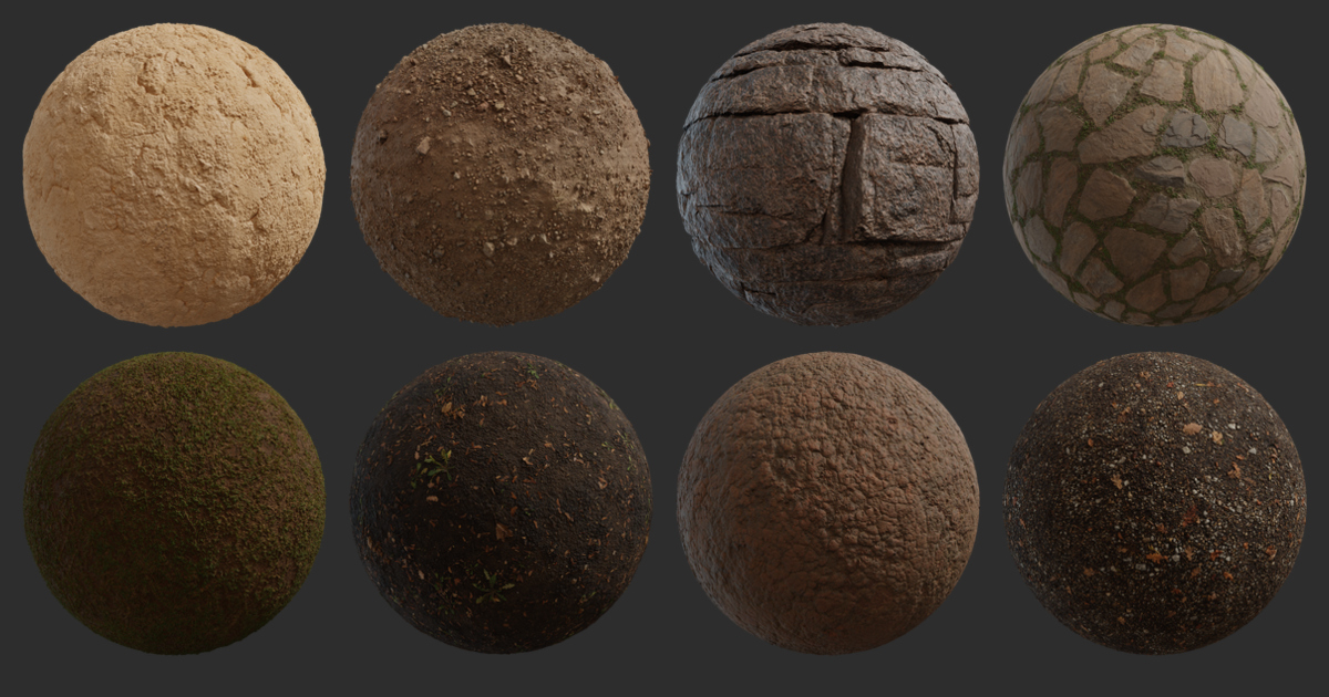 Textures: Floor > Natural • Poly Haven