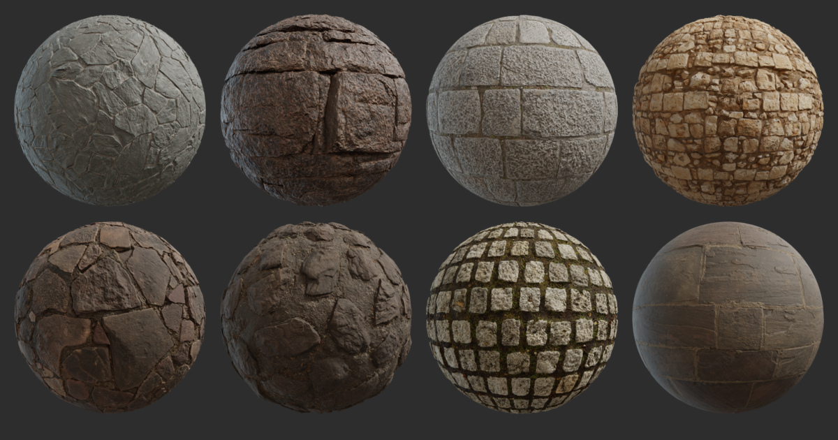 Textures: Floor > Rock > Outdoor • Poly Haven