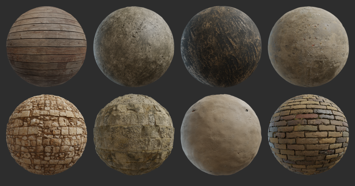 Textures: Floor > Wall > Man Made > Dirty • Poly Haven