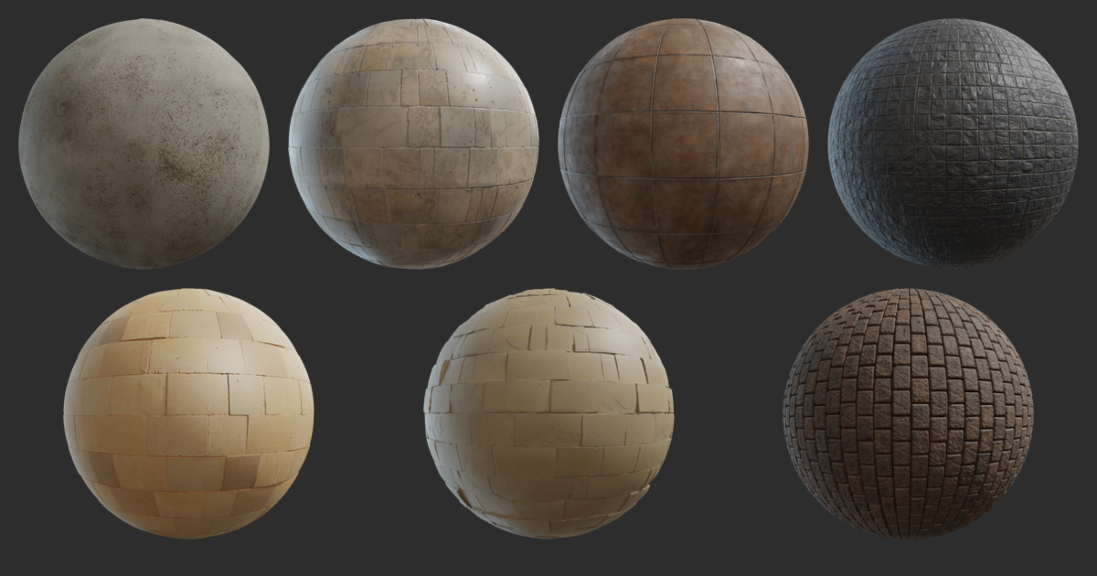 Textures: Floor > Wall > Outdoor > Clean • Poly Haven