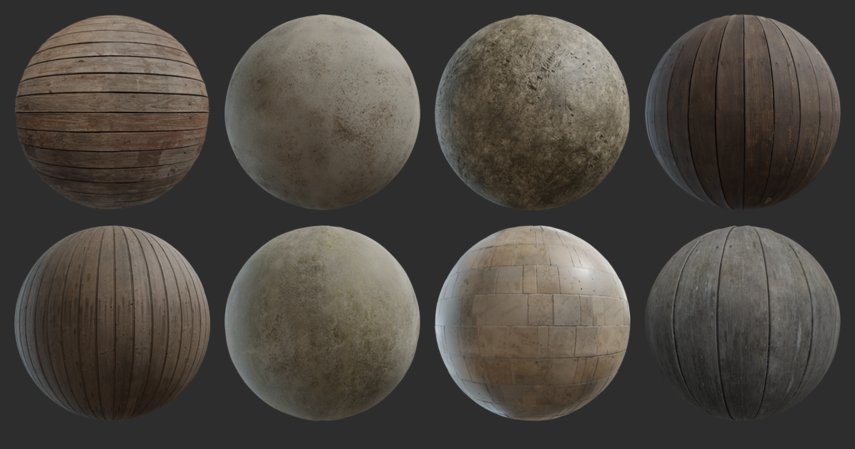 Textures: Floor > Wall > Outdoor • Poly Haven