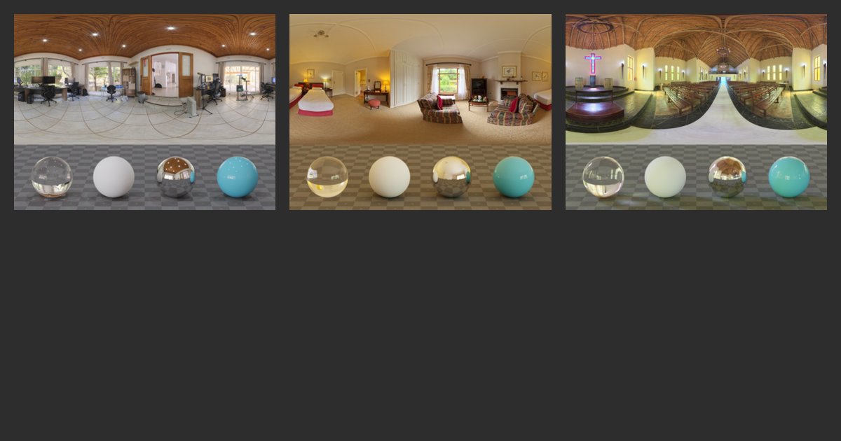 HDRIs: Indoor > Low Contrast > Midday > Artificial Light • Poly Haven