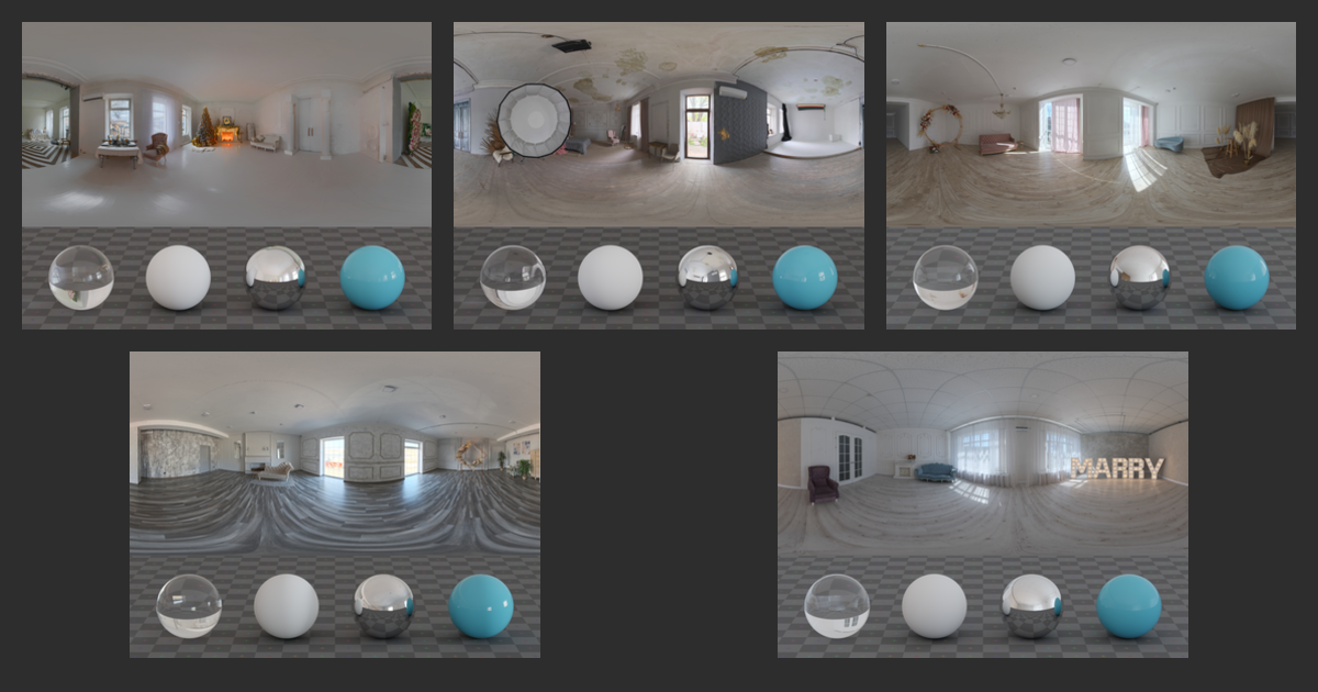 HDRIs: Indoor > Low Contrast > Morning-afternoon > Studio • Poly Haven