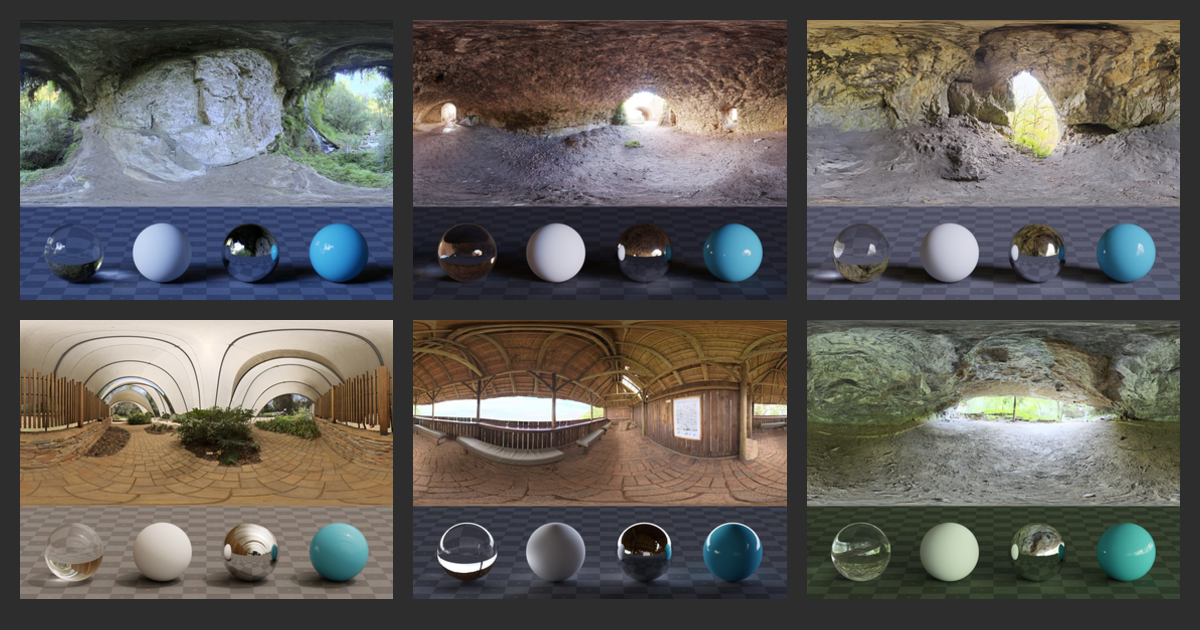 HDRI: Indoor > Medium Contrast > Natural Light > Nature • Poly Haven