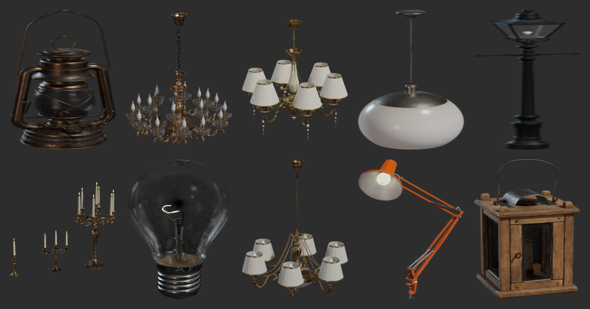 Models: Lighting • Poly Haven