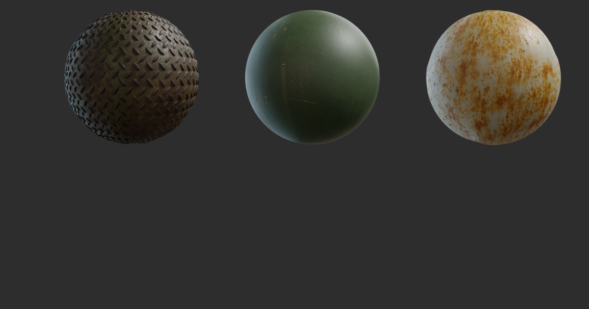 Textures: Metal > Outdoor > Man Made > Indoor • Poly Haven