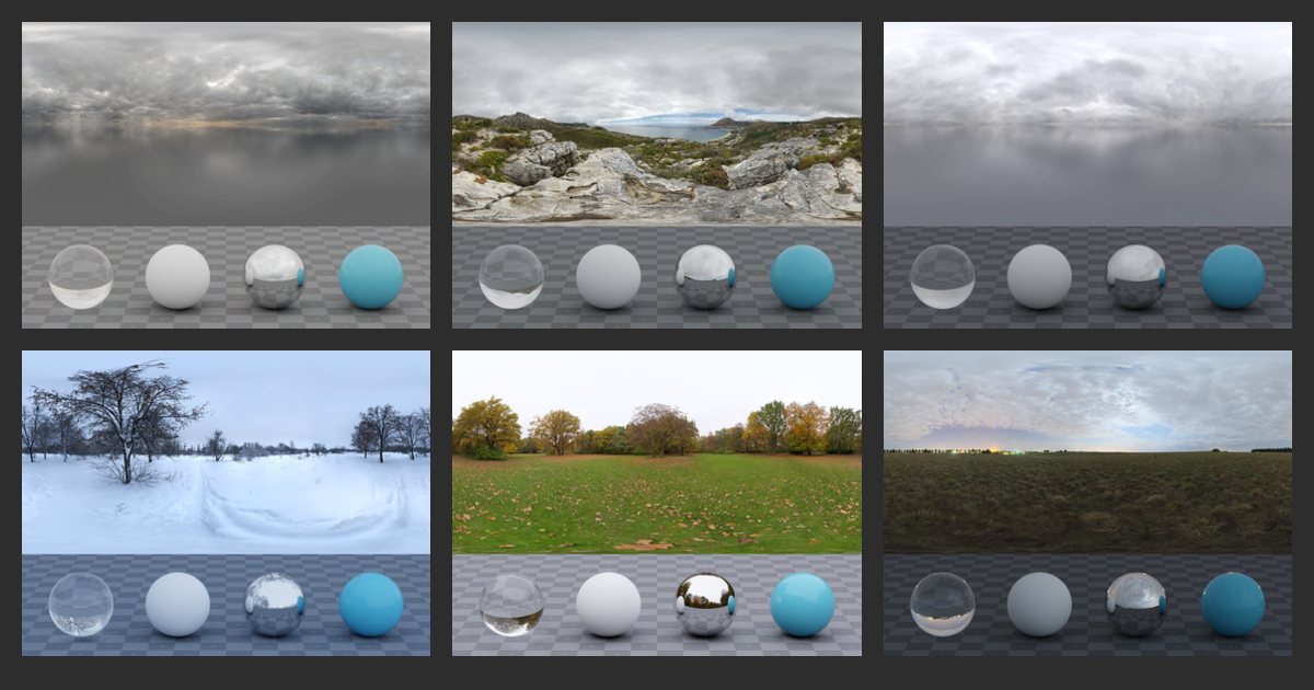 HDRI: Nature > Natural Light > Overcast • Poly Haven