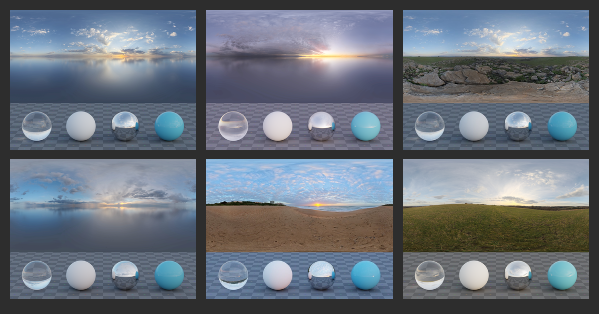 HDRIs: Nature > Skies > Low Contrast > Partly Cloudy • Poly Haven