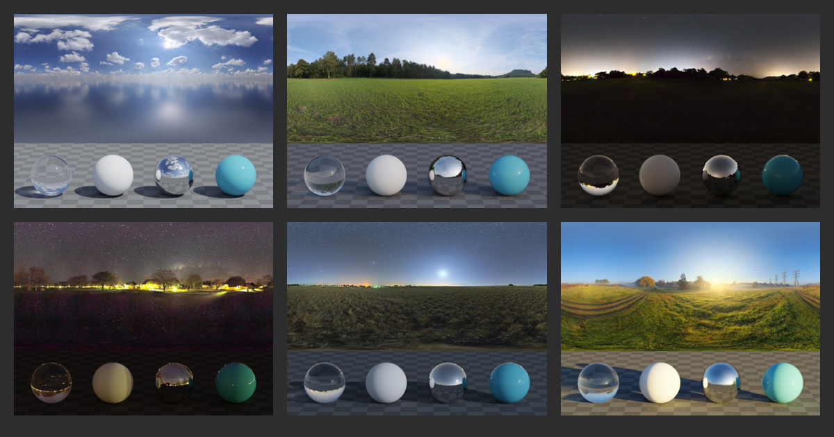HDRIs: Nature > Skies > Outdoor • Poly Haven