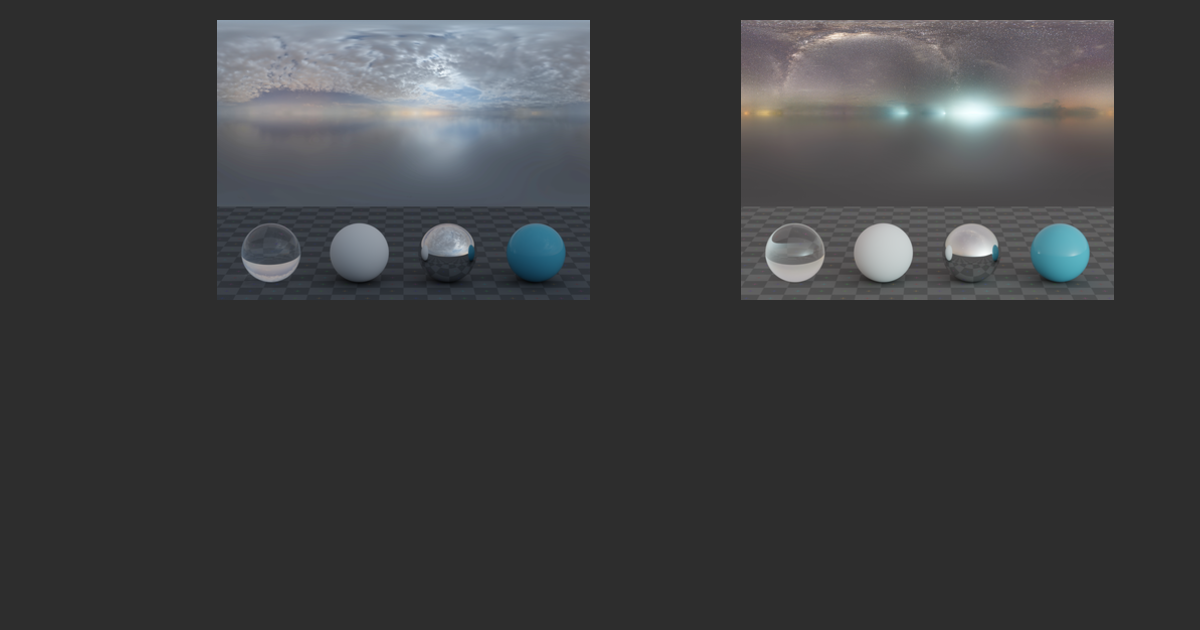 HDRIs: Night > Low Contrast > Nature > Pure Skies • Poly Haven