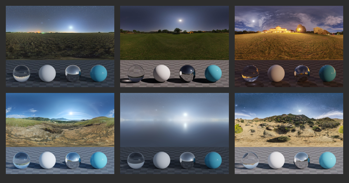 HDRIs: Night > Natural Light > High Contrast • Poly Haven