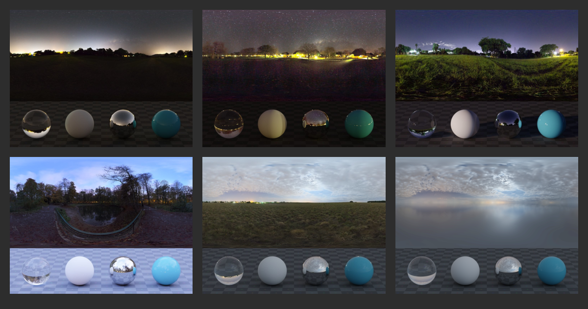 HDRIs: Night > Outdoor > Artificial Light > Nature • Poly Haven
