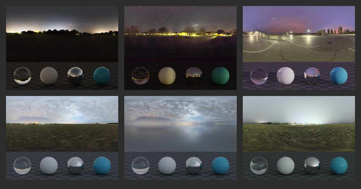 HDRIs: Night > Outdoor > Artificial Light > Skies • Poly Haven