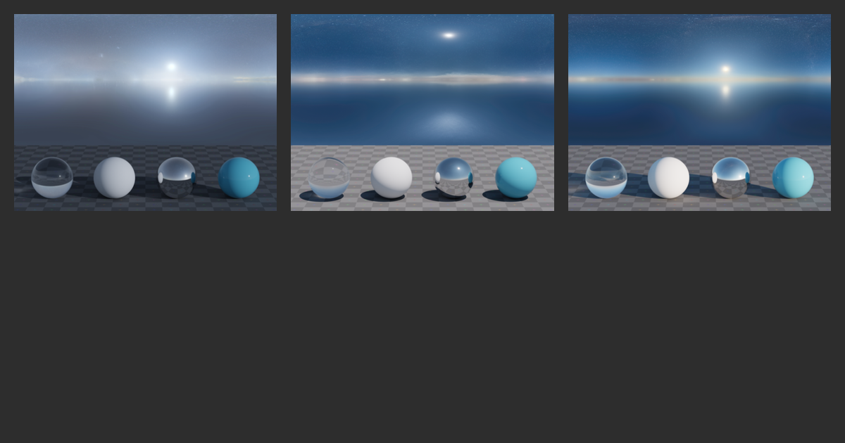 HDRIs: Night > Outdoor > Pure Skies > High Contrast • Poly Haven