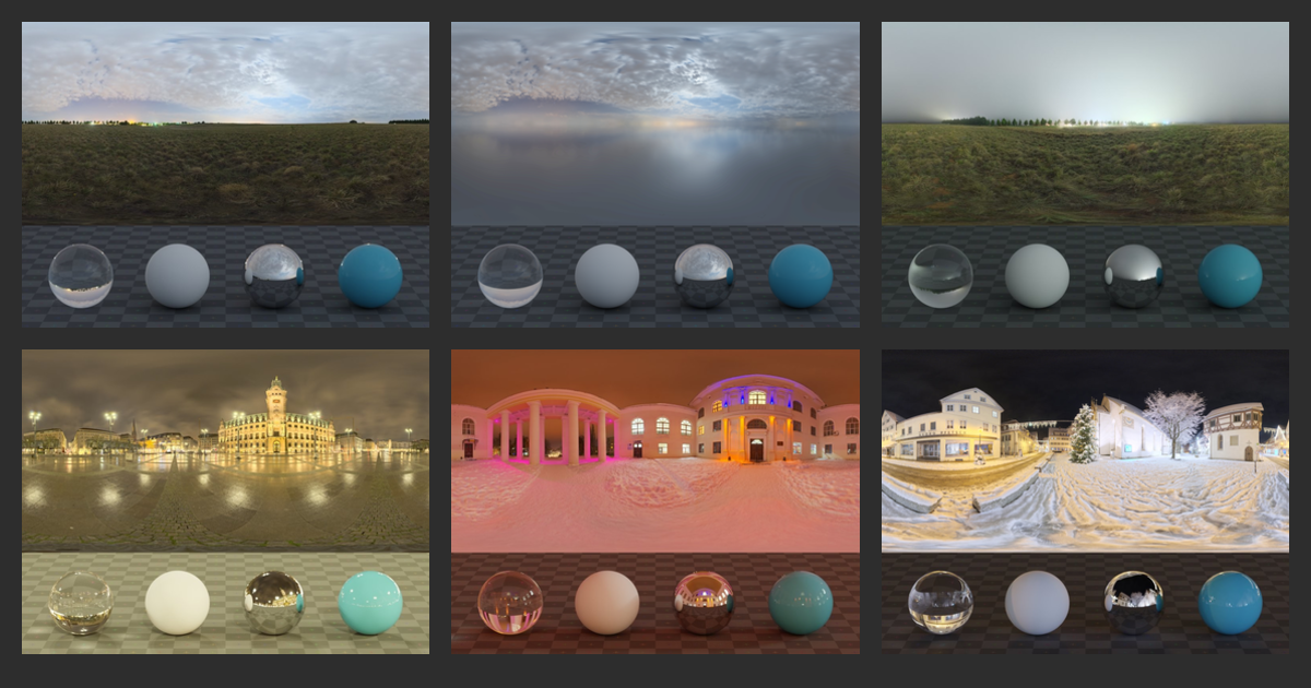 HDRIs: Night > Overcast > Outdoor • Poly Haven