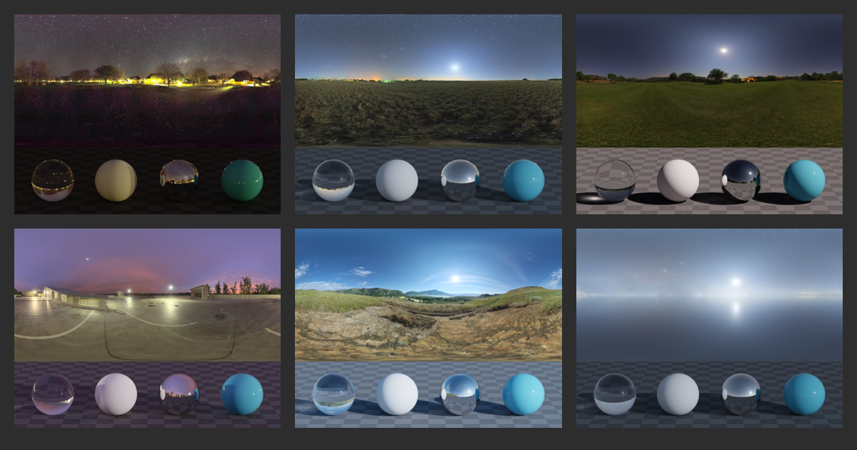 HDRIs: Night > Skies > High Contrast • Poly Haven