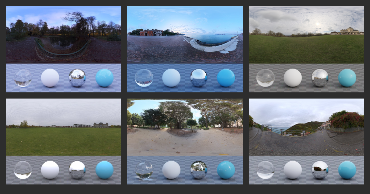 HDRIs: Outdoor > Low Contrast > Nature > Urban • Poly Haven