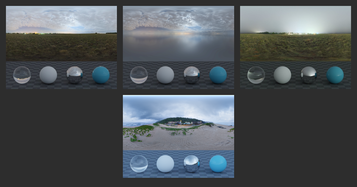 HDRIs: Outdoor > Low Contrast > Overcast > Artificial Light • Poly Haven