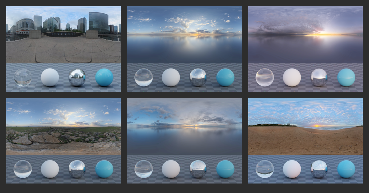 HDRIs: Outdoor > Low Contrast > Partly Cloudy > Natural Light • Poly Haven