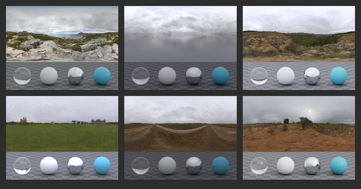 HDRIs: Outdoor > Midday > Overcast > Skies • Poly Haven
