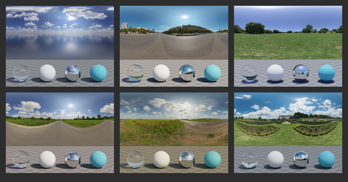 HDRIs: Outdoor > Midday • Poly Haven