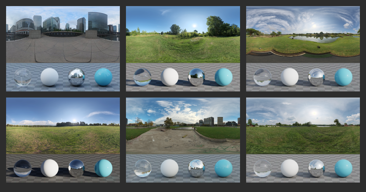 HDRIs: Outdoor > Morning-afternoon > Natural Light > Partly Cloudy ...