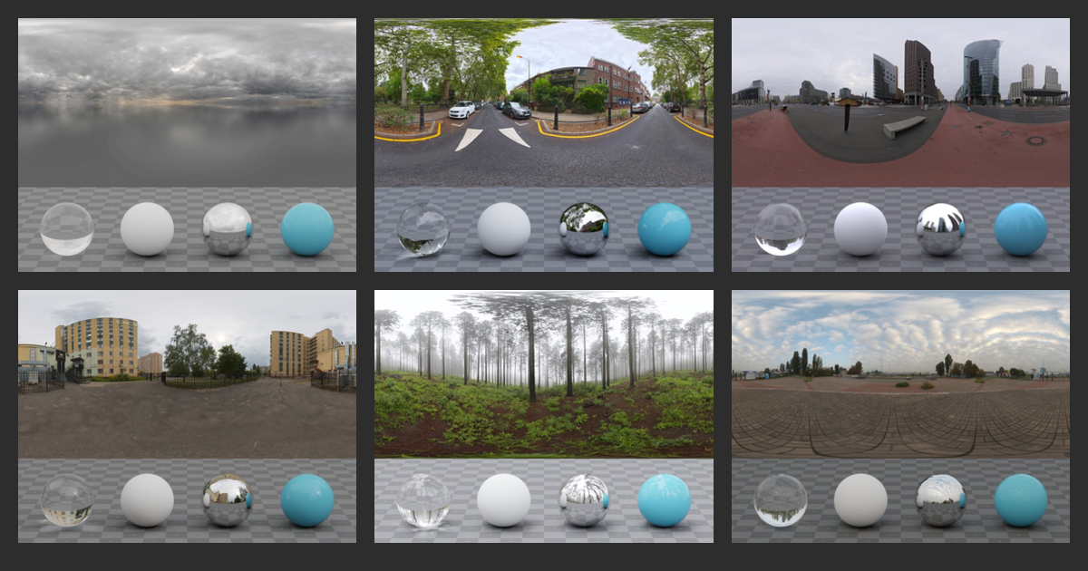HDRIs: Outdoor > Morning-afternoon > Overcast > Natural Light • Poly Haven