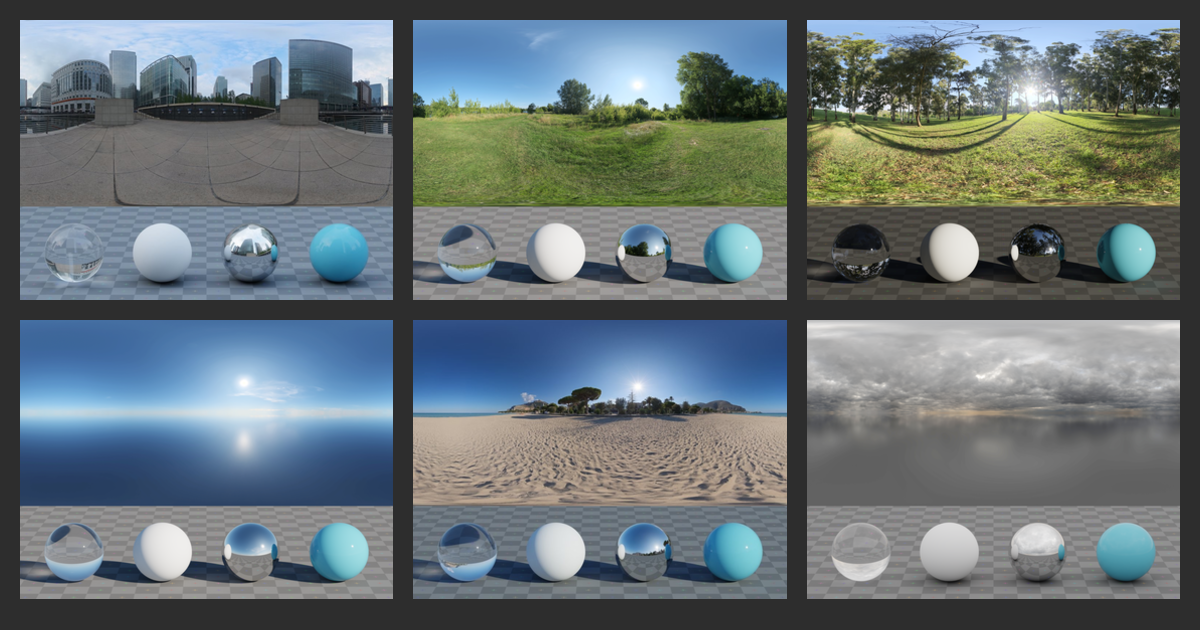 HDRIs: Outdoor > Morning-afternoon • Poly Haven