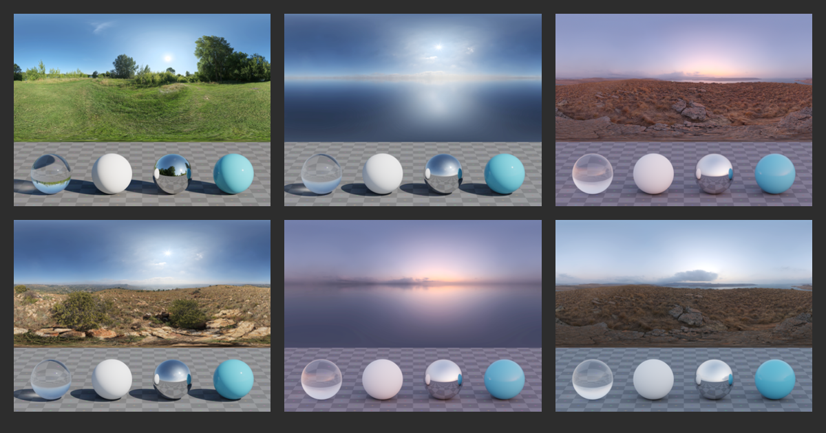 HDRIs: Outdoor > Nature > Clear > Partly Cloudy • Poly Haven