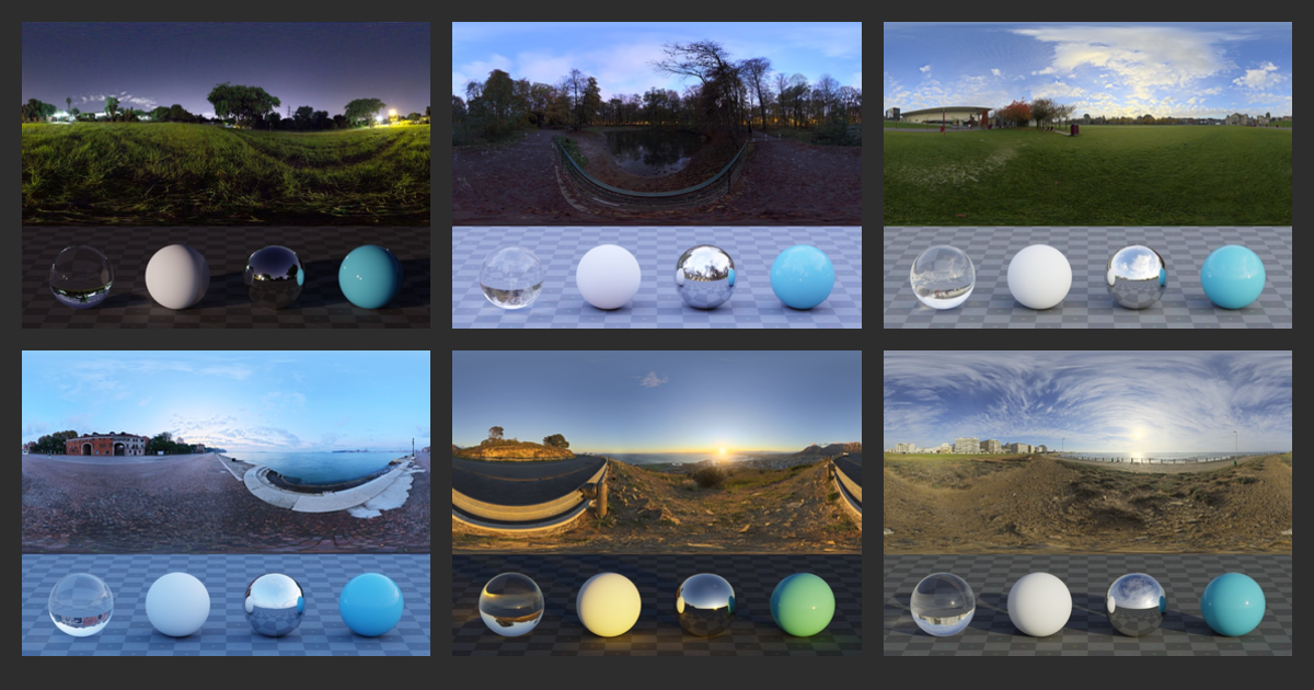 HDRIs: Outdoor > Nature > Urban > Partly Cloudy • Poly Haven