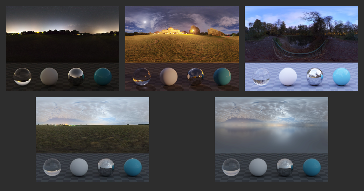 HDRIs: Outdoor > Night > Artificial Light > Natural Light • Poly Haven