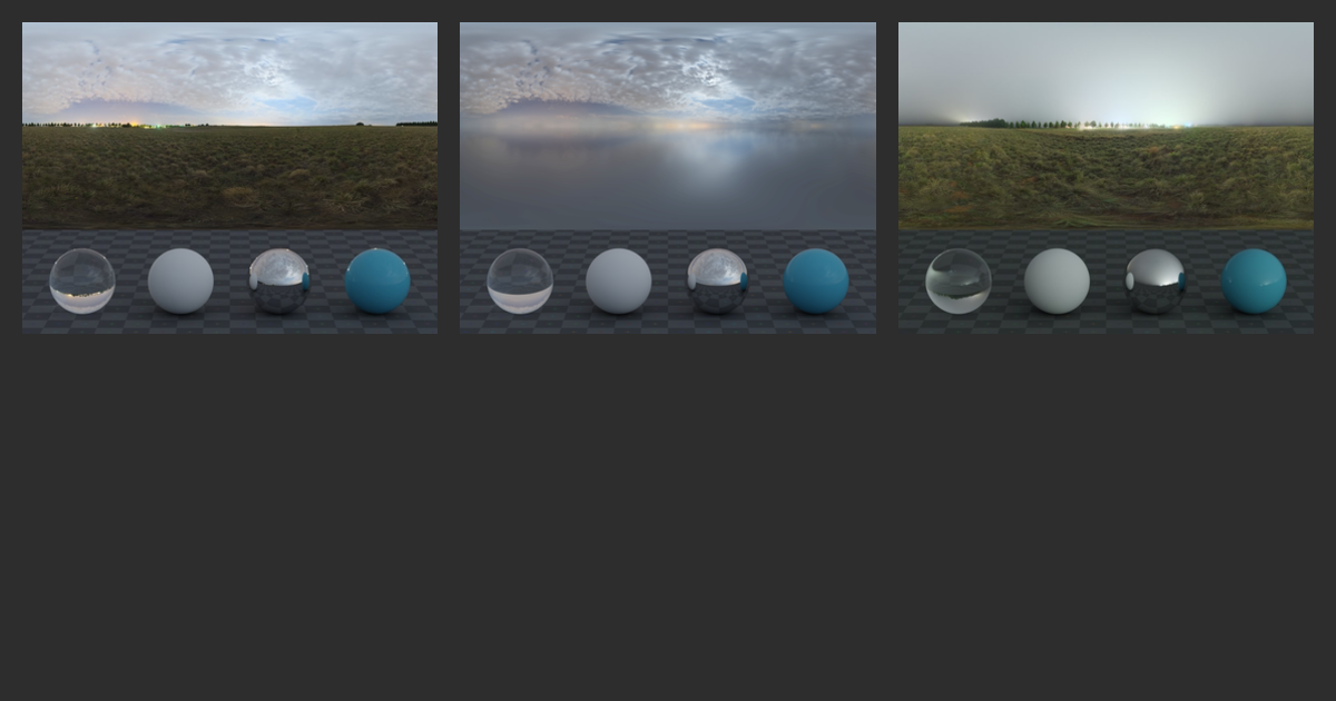 HDRIs: Outdoor > Overcast > Night > Nature • Poly Haven