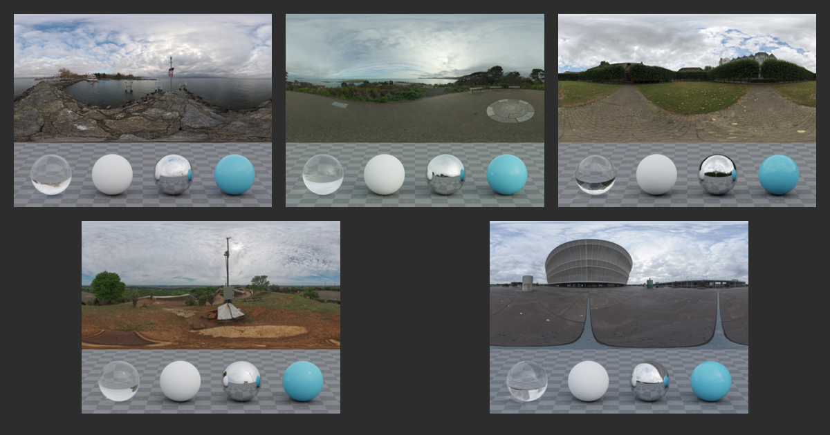 HDRI: Outdoor > Partly Cloudy > Natural Light > Overcast • Poly Haven