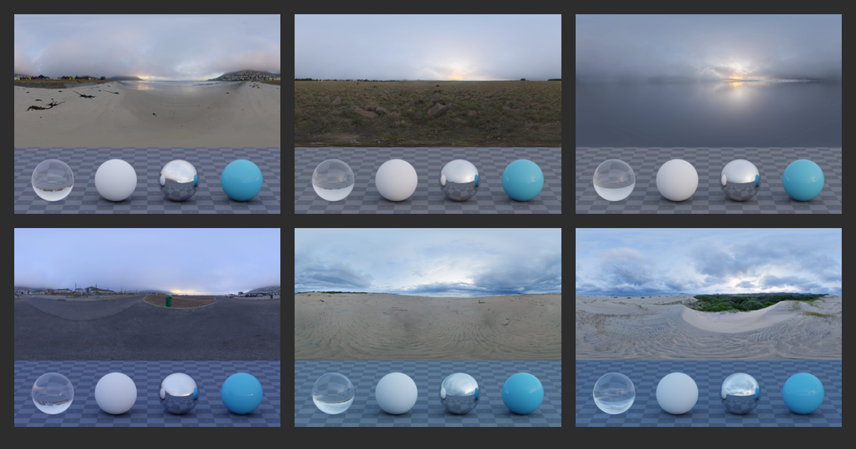 HDRIs: Outdoor > Sunrise-sunset > Skies > Overcast • Poly Haven