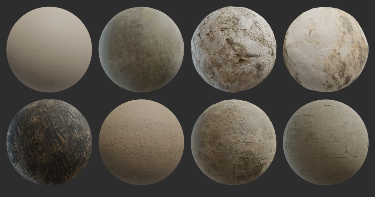 Textures: Plaster • Poly Haven