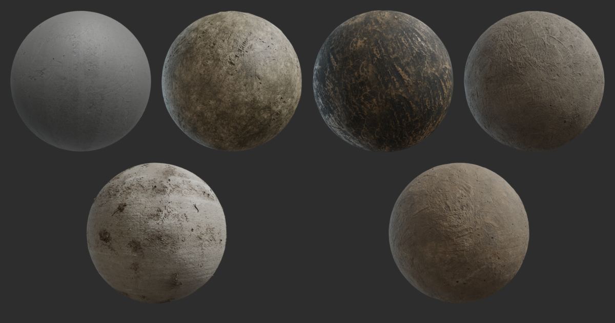 Textures: Plaster-concrete > Concrete > Dirty > Floor • Poly Haven