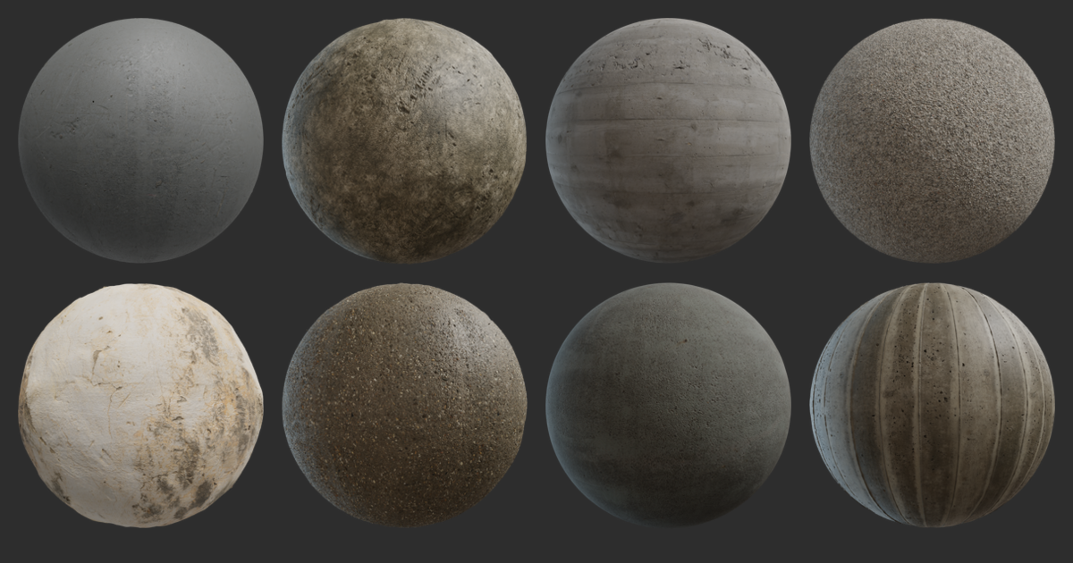 Textures: Plaster-concrete > Concrete • Poly Haven